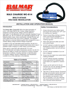 Balmar 60 series 'Hitachi' style alternator kits